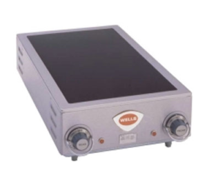 Electric Countertop Ceramic Hot Plate | Model HC225 | Two Controls | Wells